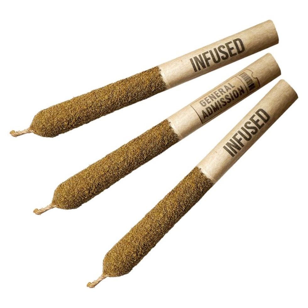 General Admission Lykee Lychee Distillate Infused Pre-Rolls | Abba Medix