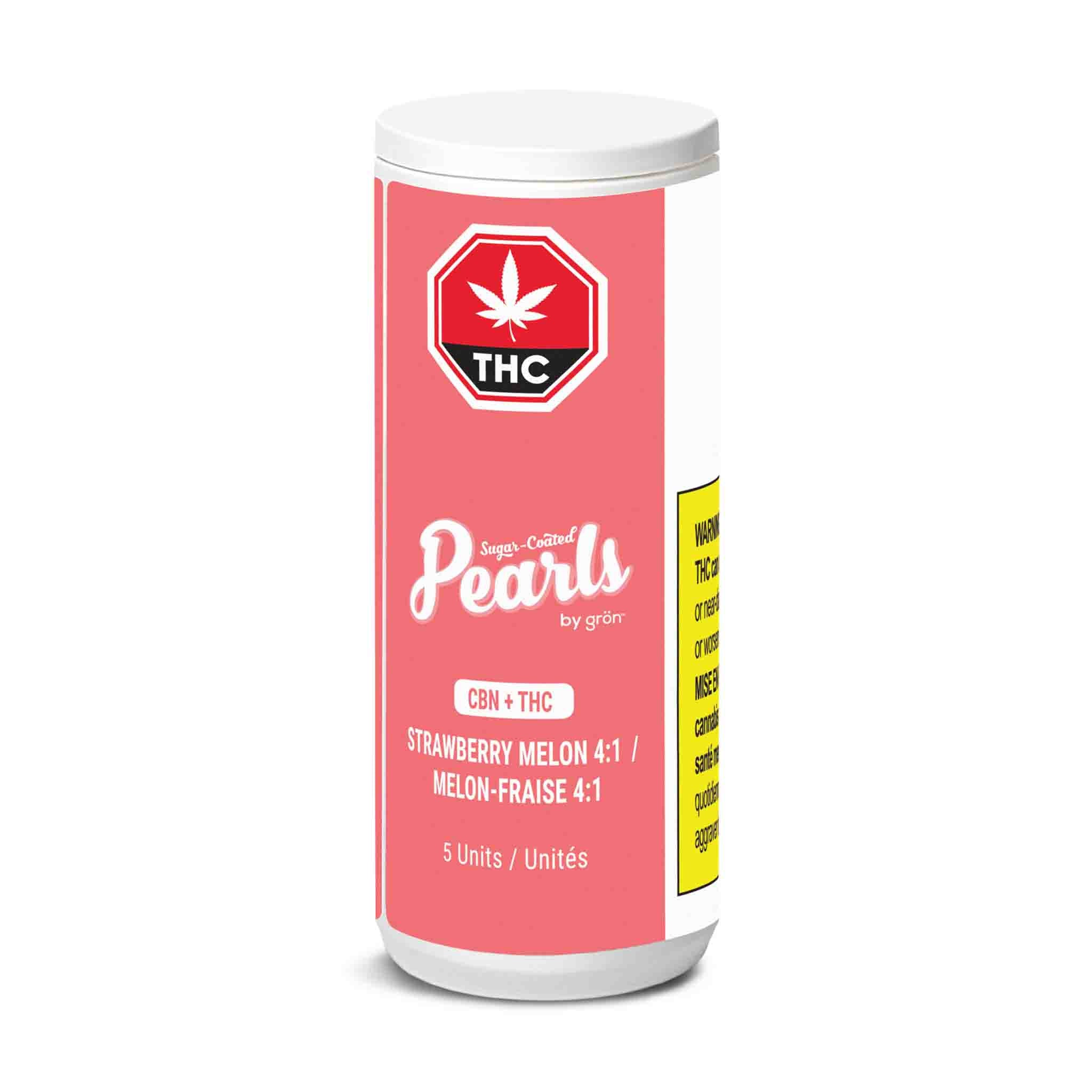 Pearls by Gron Strawberry Melon 4-1 CBN THC | Abba Medix