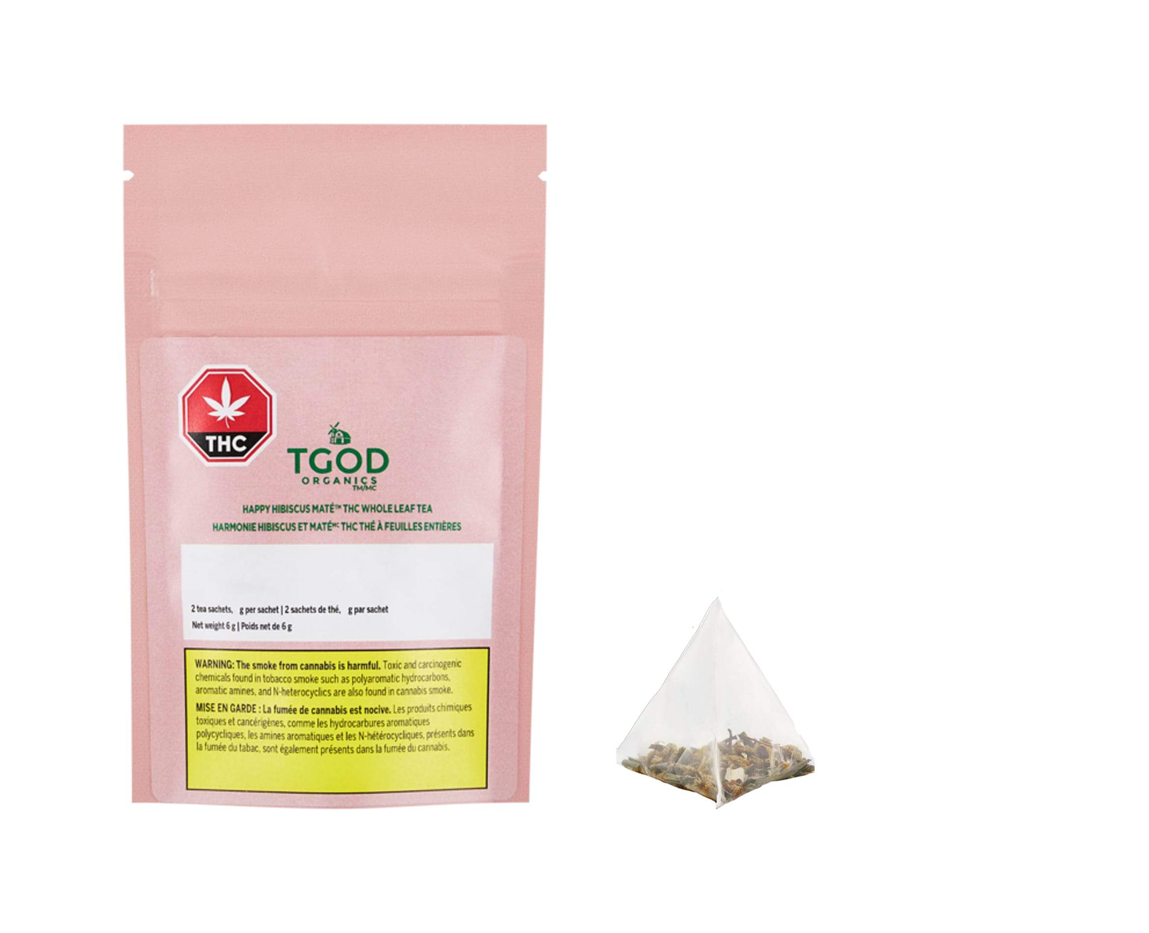 TGOD Happy Hibiscus Tea Sachets [QC] | Abba Medix