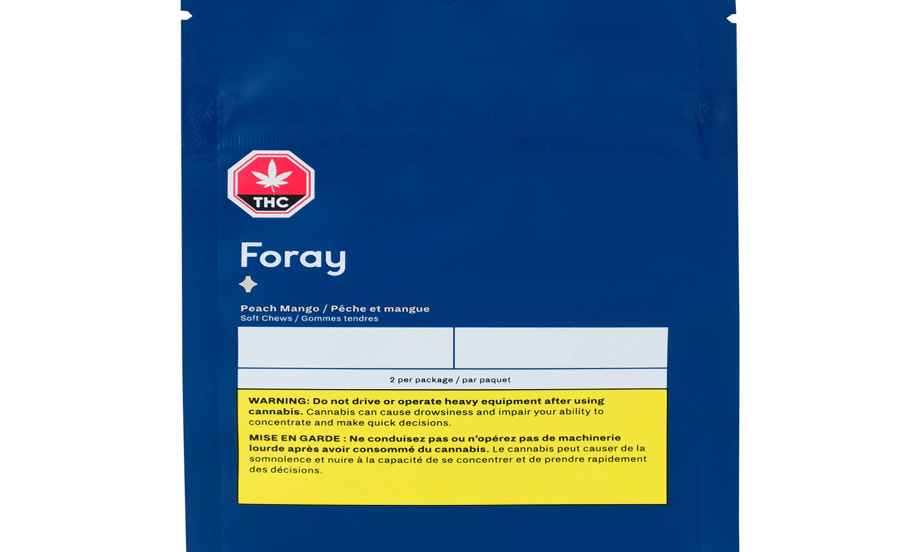 Foray Peach Mango Soft Chews | Abba Medix