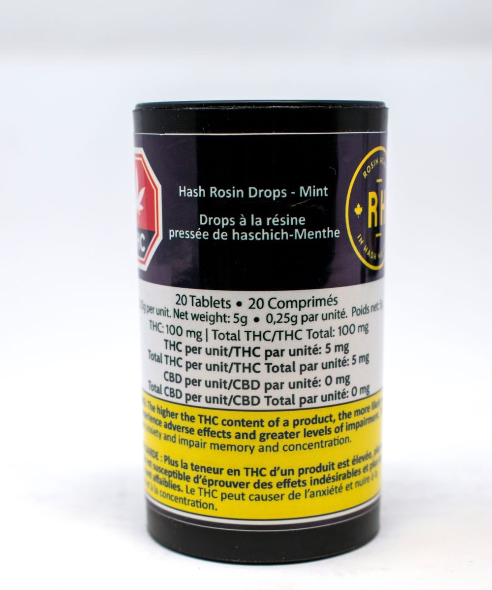 Rosin Heads Hash Rosin Drops - Mint | Abba Medix