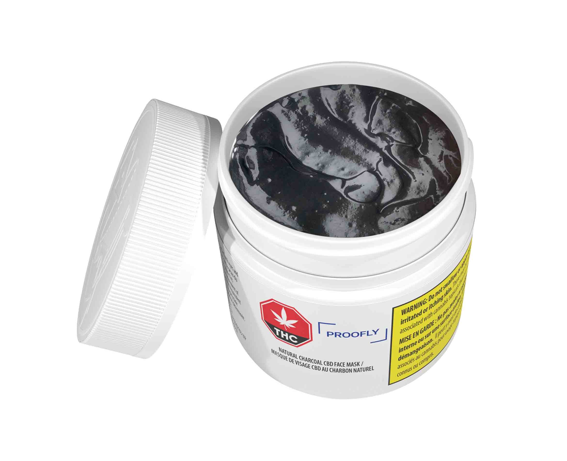 Proofly Natural Charcoal CBD Face Mask | Abba Medix